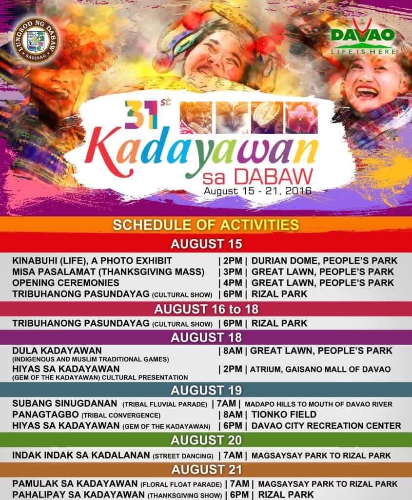 Kadayawan Festival 2016 - Davao Eagle Online